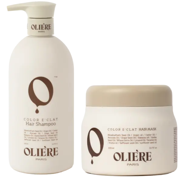 OLIERE PARIS Color Eclat Cleanse & Repair Hair Care Duo - One-color