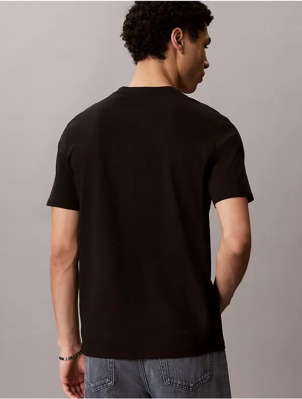 Calvin Klein Retro Logo Graphic Classic T-shirt - Black