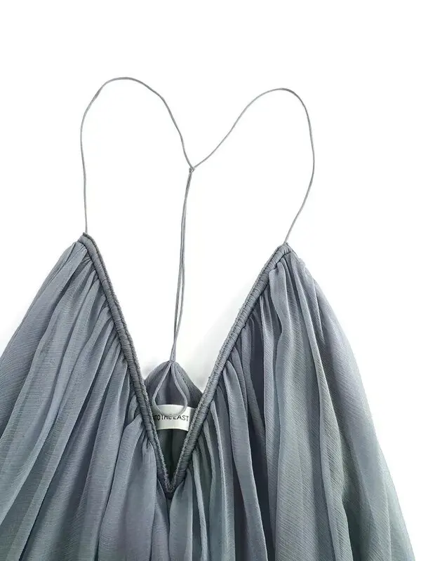 INTO THE EAST V-neck Sleeveless Top