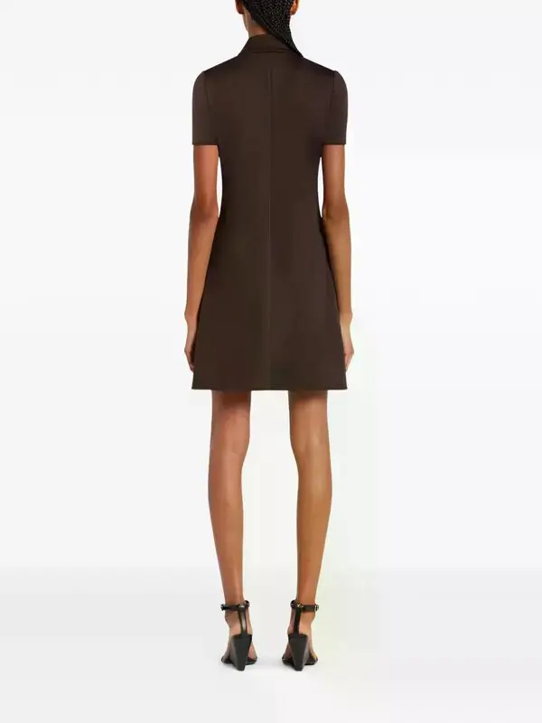 COURREGES Zip-up Mini Dress