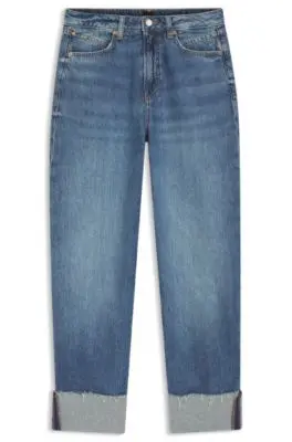 BOSS Relaxed-fit Balloon Leg Jeans
