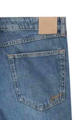 BOSS Relaxed-fit Balloon Leg Jeans