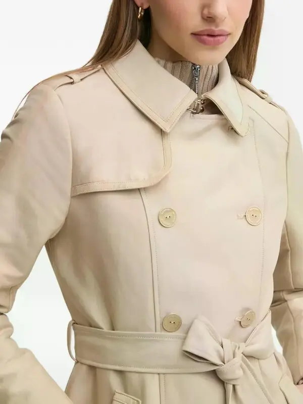 MORGAN Belted Double-breasted Coat