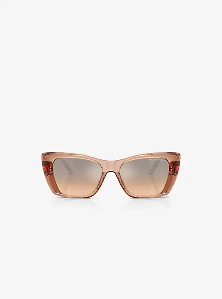 Michael Kors Square Frame Sunglasses - Brown