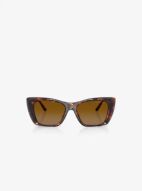 Michael Kors Square Frame Sunglasses - Brown