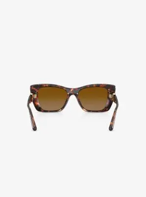 Michael Kors Square Frame Sunglasses - Brown