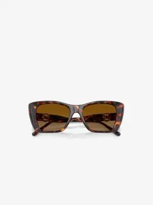 Michael Kors Square Frame Sunglasses - Brown