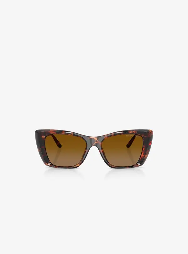 Michael Kors Square Frame Sunglasses - Brown