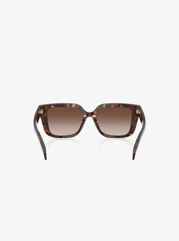 Michael Kors Santo Domingo Square Frame Sunglasses - Brown
