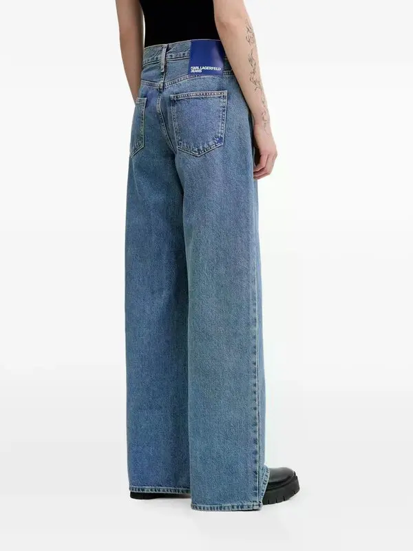 Karl Lagerfeld Wide-leg Jeans