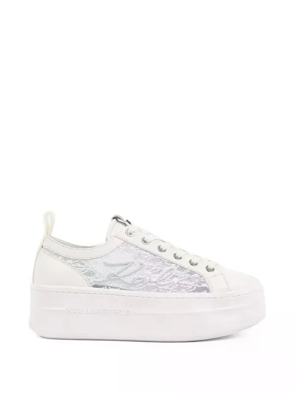 Karl Lagerfeld Lace-detail Platform Sneakers