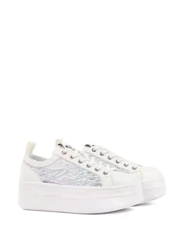 Karl Lagerfeld Lace-detail Platform Sneakers