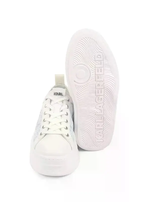 Karl Lagerfeld Lace-detail Platform Sneakers