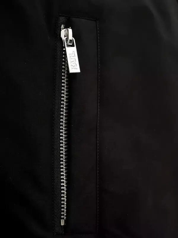 Karl Lagerfeld Zip Bomber Jacket