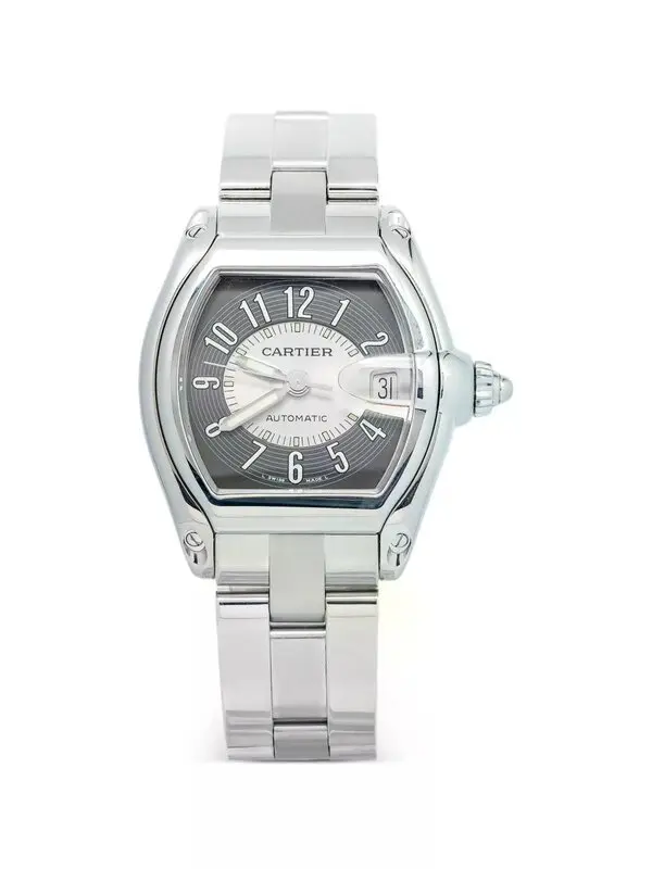 CARTIER Excellent Roadster 42mm Watch - Silver