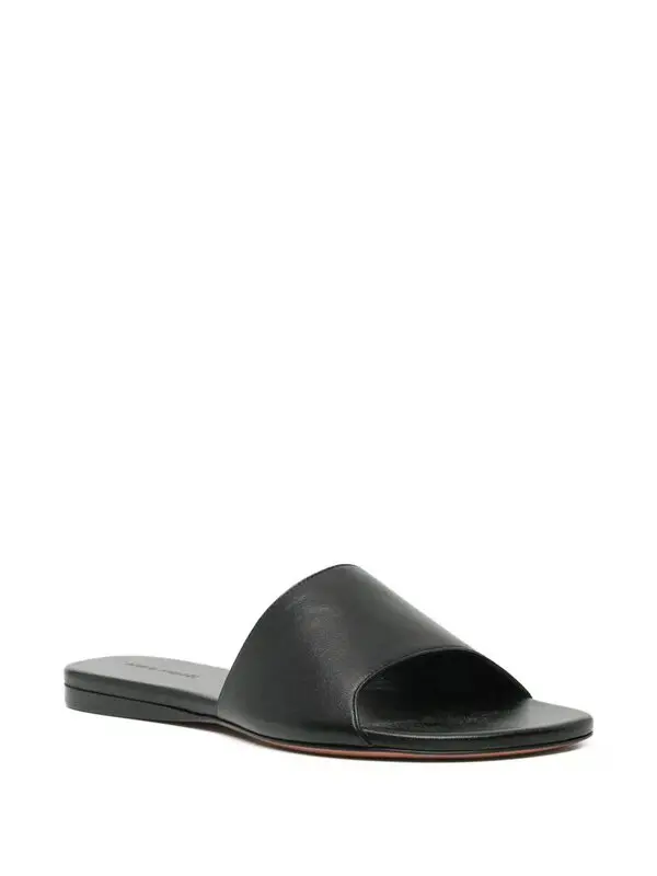 Amina Muaddi Bianca Sandals - Black