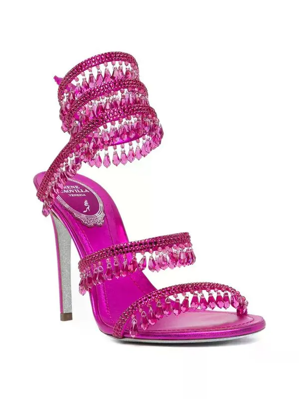 Rene Caovilla 105mm Chandelier Sandals