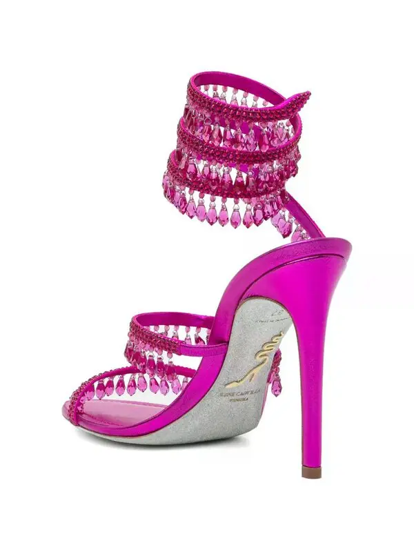 Rene Caovilla 105mm Chandelier Sandals