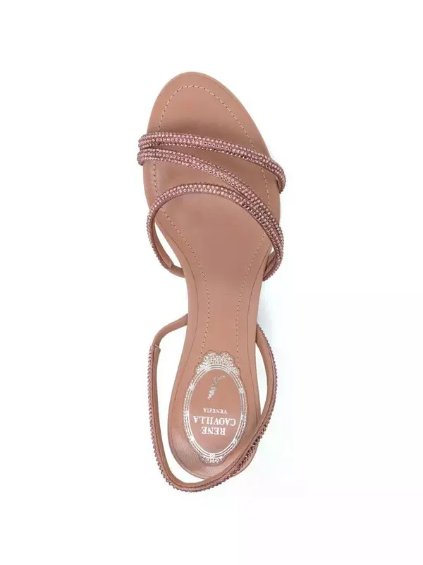 Rene Caovilla 50mm Embellished Slingback Sandals