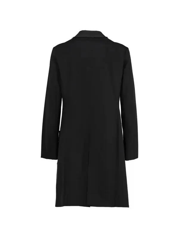 JIL SANDER Mid-length Frayed Coat