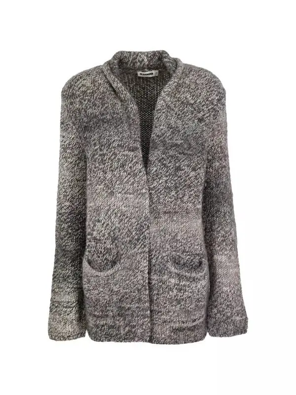 JIL SANDER Open-front Cardigan - Grey