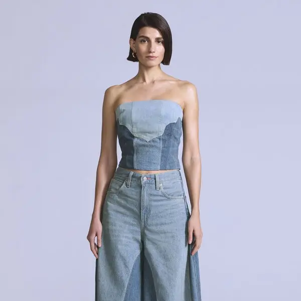 LEVI'S Roper Selvedge Bustier