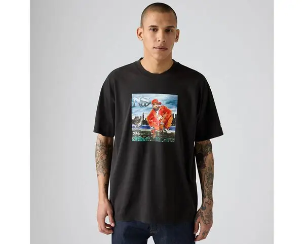 LEVI'S Nas Band T-shirt - Caviar