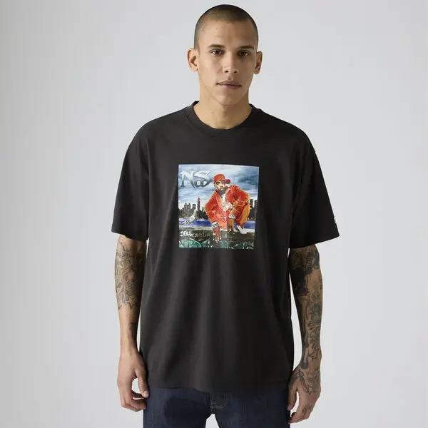 LEVI'S Nas Band T-shirt - Caviar