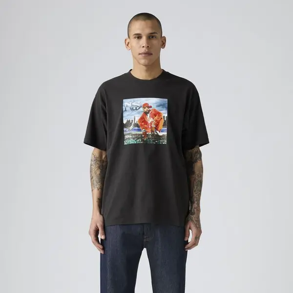 LEVI'S Nas Band T-shirt - Caviar