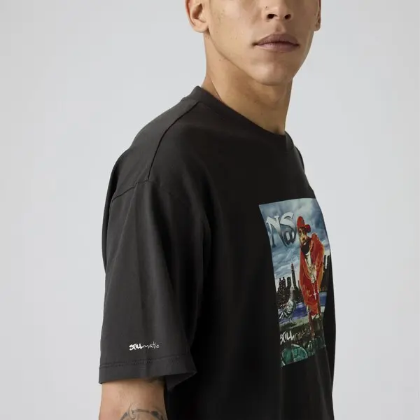 LEVI'S Nas Band T-shirt - Caviar