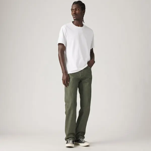 LEVI'S 501 Original Shrink-to-fit Jeans - Green Rigid