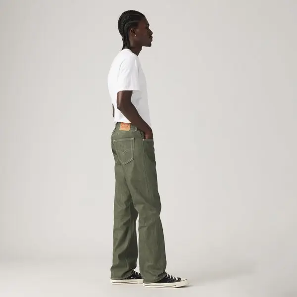 LEVI'S 501 Original Shrink-to-fit Jeans - Green Rigid