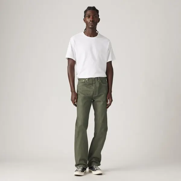 LEVI'S 501 Original Shrink-to-fit Jeans - Green Rigid