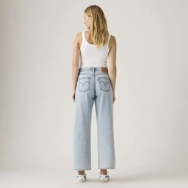 LEVI'S Middy Wide-leg Ankle Jeans