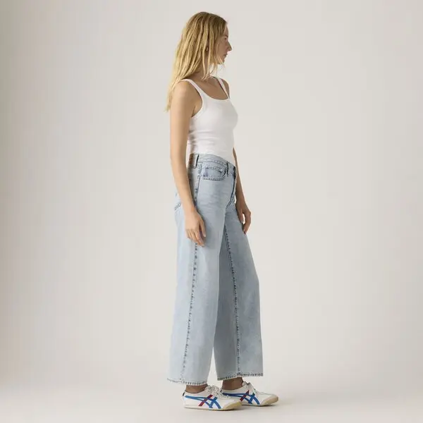LEVI'S Middy Wide-leg Ankle Jeans