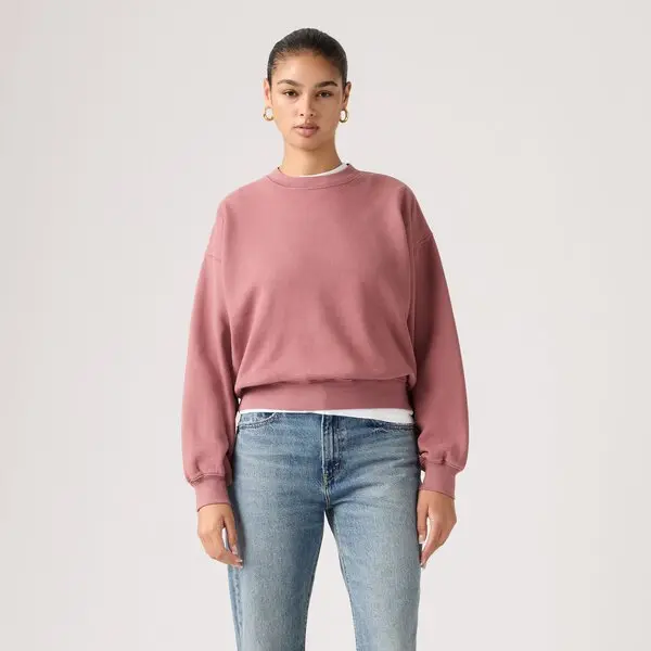 LEVI'S Vintage Boxy Sweatshirt - Garment Dye Crushed