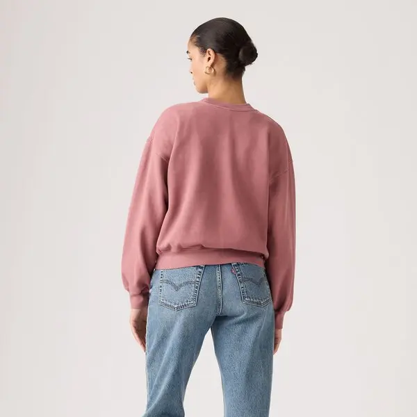 LEVI'S Vintage Boxy Sweatshirt - Garment Dye Crushed