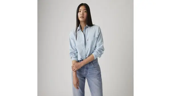LEVI'S Harlie Boyfriend Shirt - Where Is She