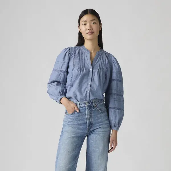 LEVI'S Mandy Long Sleeve Blouse