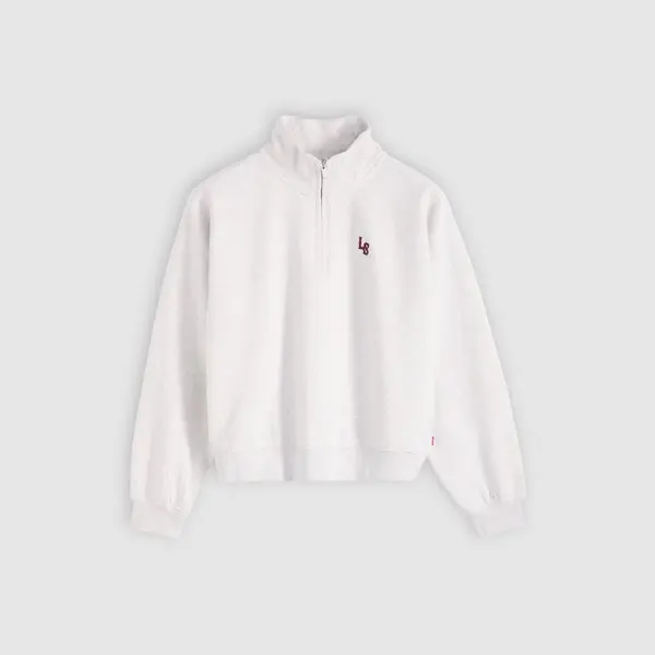 LEVI'S Graphic Logo Vintage Boxy Quarter Zip Sweatshirt