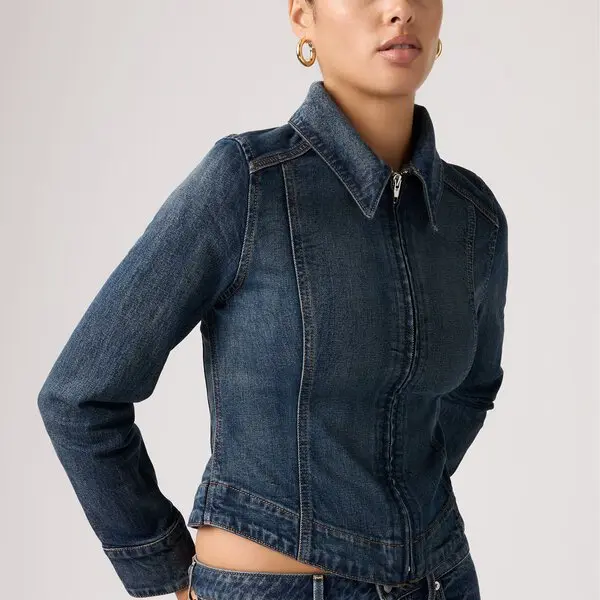 LEVI'S Stretch Fitted Trucker Jacket