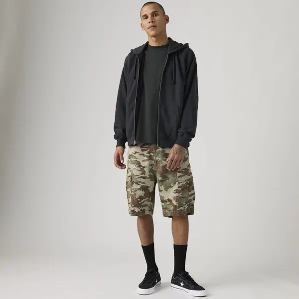 LEVI'S Carrier Cargo Shorts - Ombre Camo Soft Camo