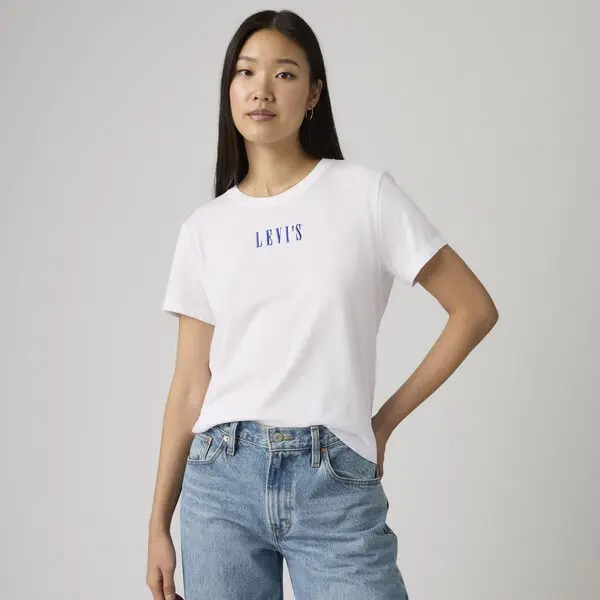 LEVI'S Graphic Favorite Short Sleeve Tee T-shirt - Serif Logo