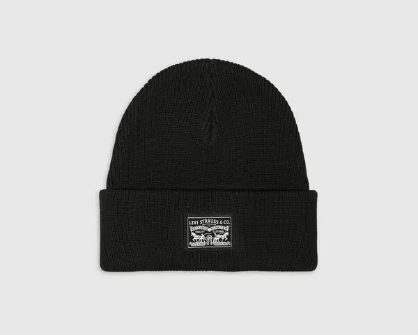 LEVI'S Backpatch Beanie - Regular Black