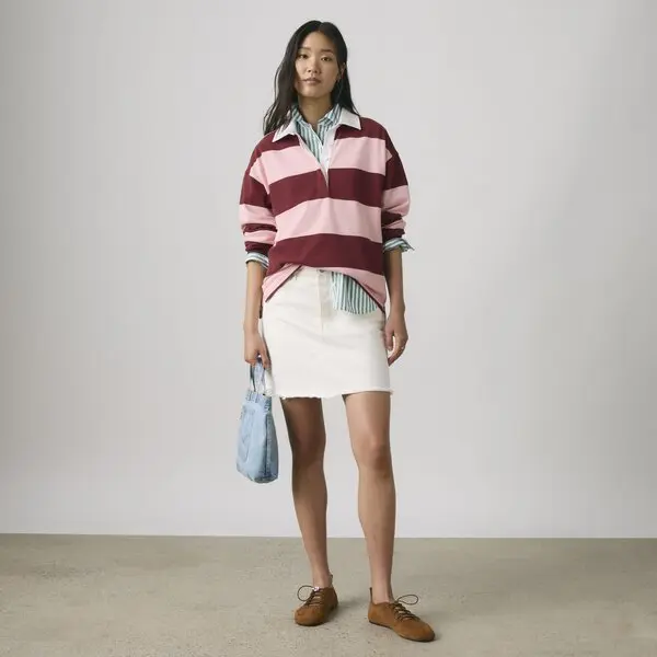 LEVI'S Deconstructed Mini Skirt - Snowing In La