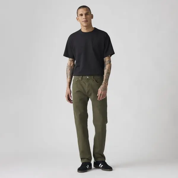 LEVI'S 505 Regular Fit Jeans - Olive Night