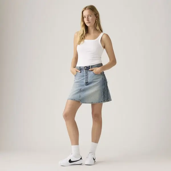 LEVI'S Deconstructed Edge Skirt