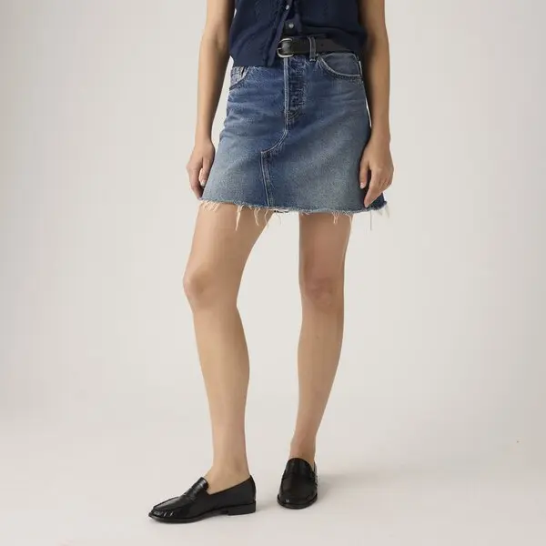 LEVI'S Deconstructed Skirt