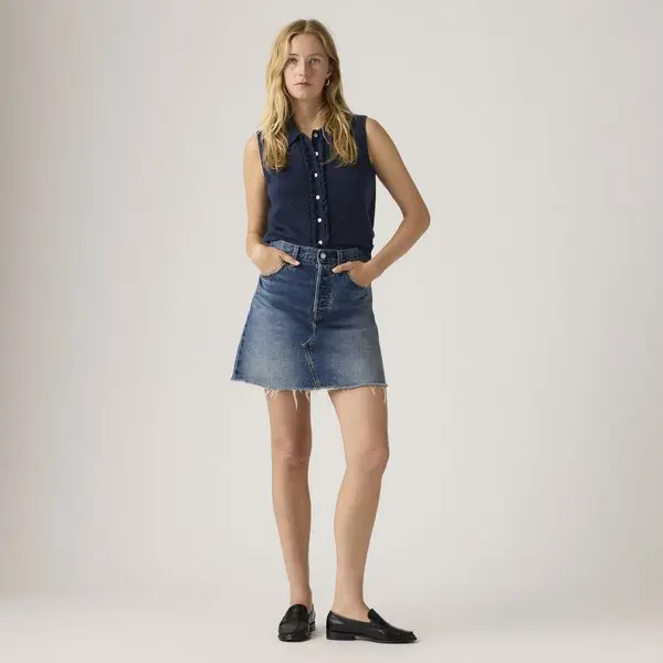 LEVI'S Deconstructed Skirt