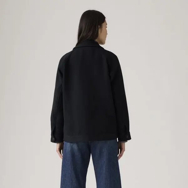LEVI'S Raglan Sleeve Shirt Jacket - Navy